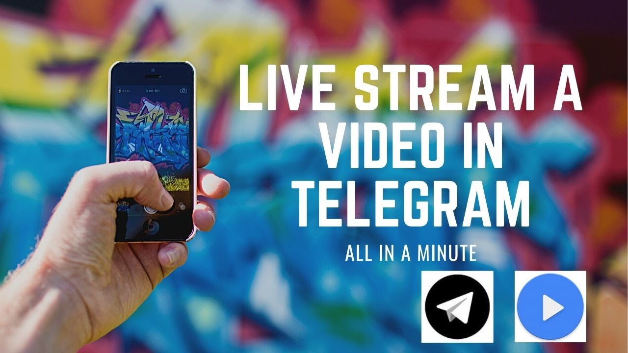 How to Livestream a Movie in Telegram | 1 Minute Tutorial - YouTube