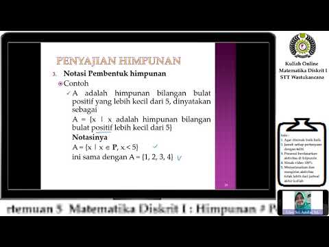 Simbol Baku dan Notasi Pembentukan Himpunan - Matematika Diskrit ...