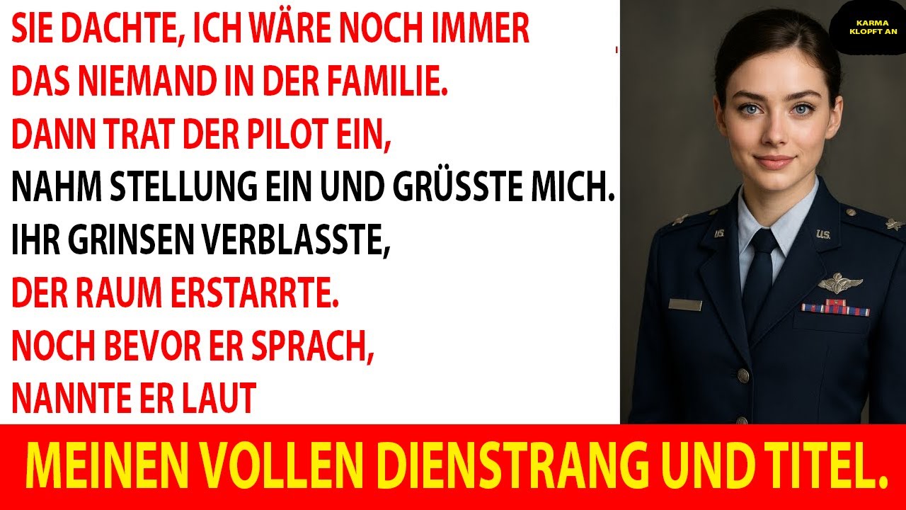 Meine Schwester lachte über mich – dann stieg der Pilot aus und ...