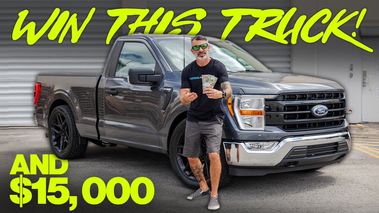 WIN THIS 2022 F-150 + $15,000 - Team Lethal Giveaway #2 - YouTube