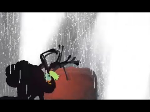 Rain World, Deer walking through blizzard - YouTube