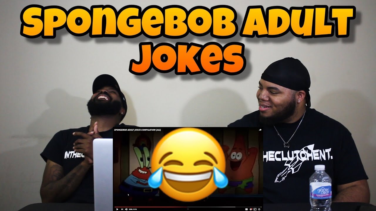 Spongebob Adult Jokes Compilation (REACTION) 😂 - YouTube