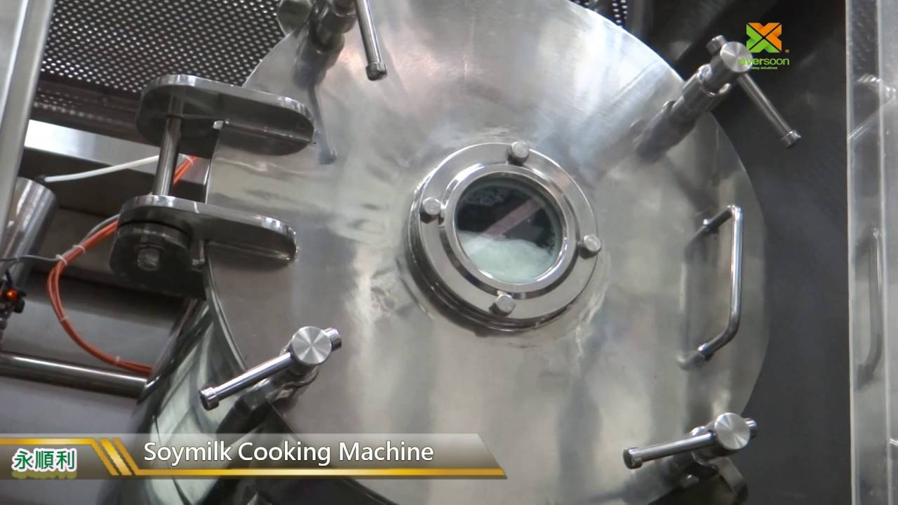 Soybean Milk Cooking Machine - YouTube