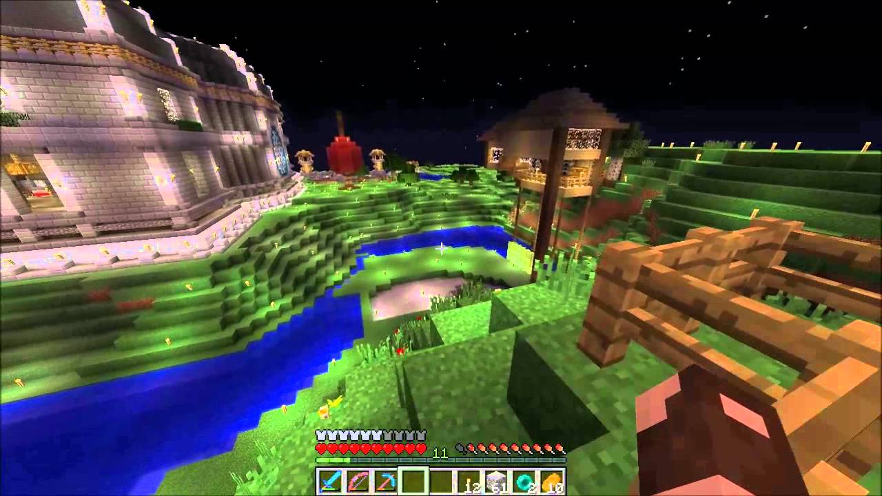 Minecraft HCL server Ep19 Šetnja po spawnu - YouTube