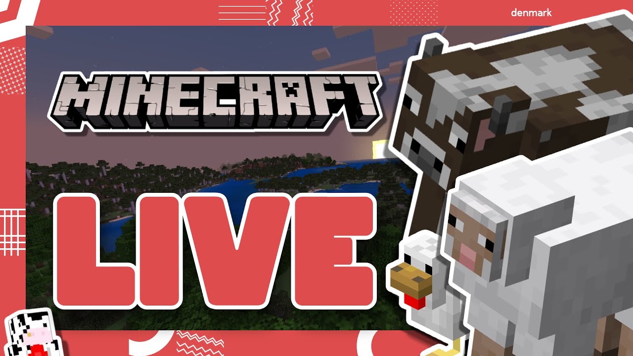 🔴 being bad at minecraft in my realm with viewers! - Minecraft Bedrock ...