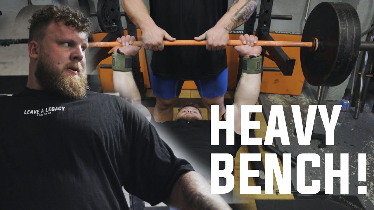 CHEST & SHOULDERS | Heavy push press! - YouTube