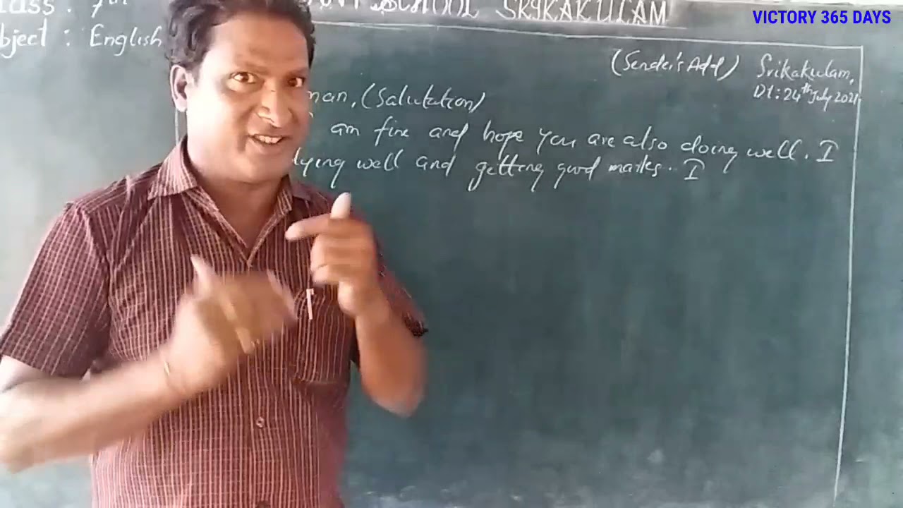 Informal Letter For Class 7 In Telugu And English How To Start And Informal Letter For Class 7 In Telugu And English How To Start And