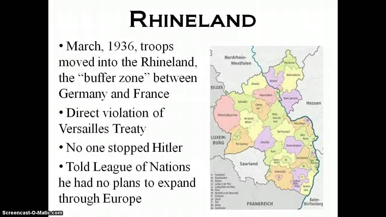 Hitler's Expansion Across Europe Begins - YouTube