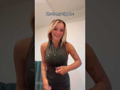 Zipper Problem #youtubeshorts  #prettygirl #tiktok #cute #girl #beauty