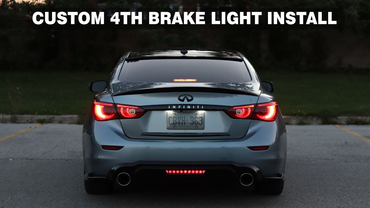 DIY 4th Brake Light With Stobe Module For ANY car! - YouTube