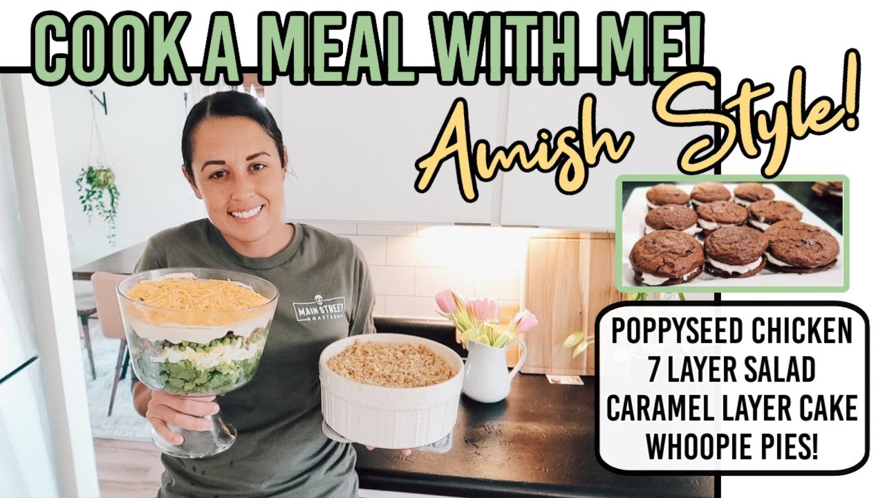 AMISH/MENNONITE STYLE COOKING | EASY DINNER IDEAS | LYNETTE YODER - YouTube