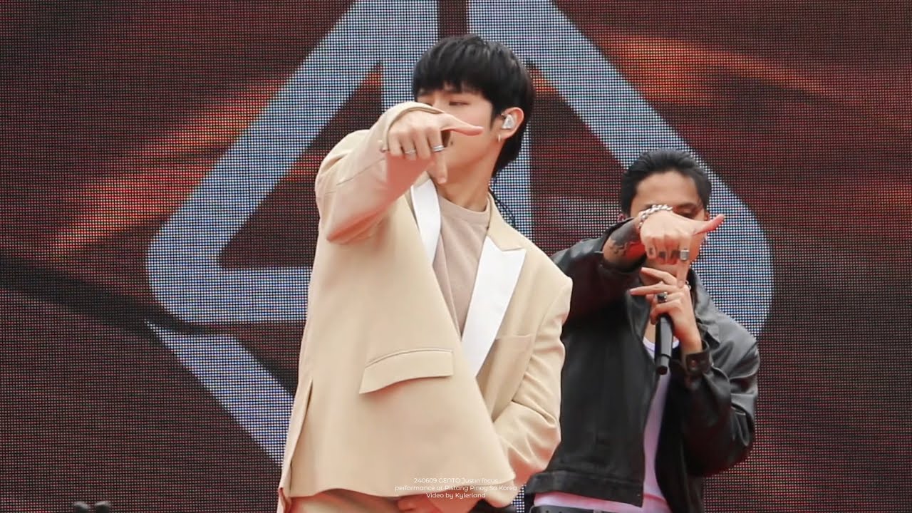 240609 GENTO SB19 JUSTIN FOCUS CAM - YouTube