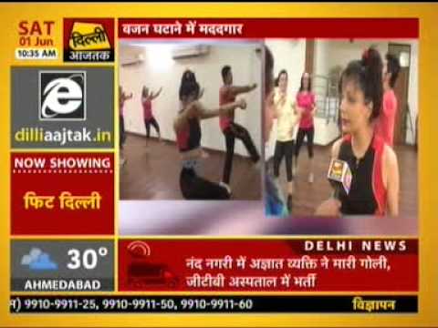Reema Sarin shows her BOLLYFIT workout to Bollywood Music! - YouTube