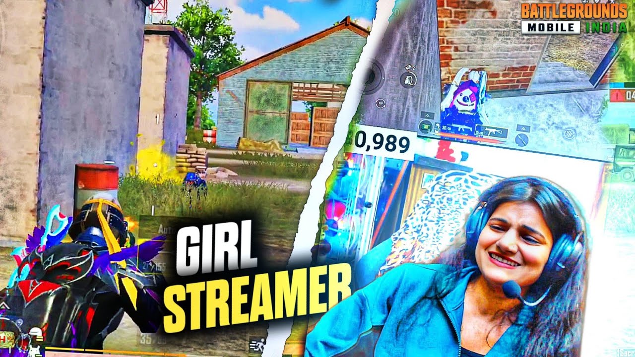 STREAMER GIRL VS ME DUO VS SQUAD | BGMI HIGHLIGHTS | @LazyGirl01 - YouTube