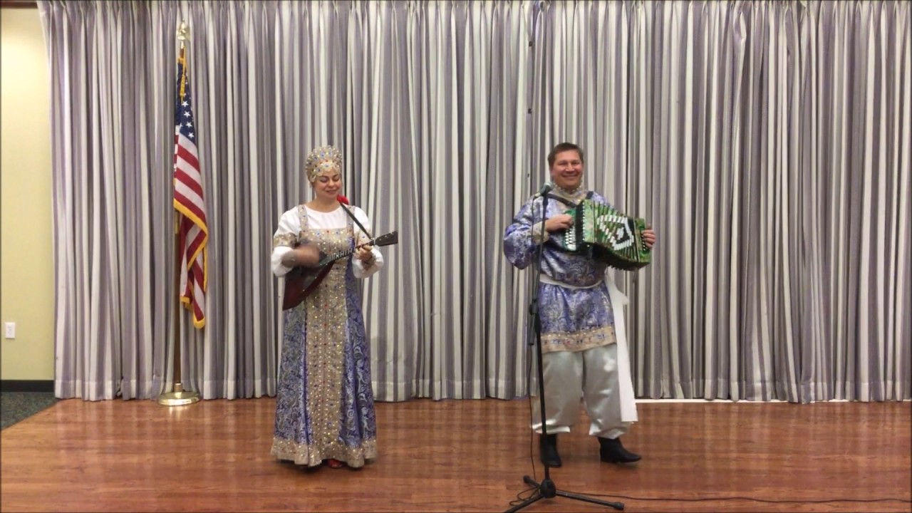 Balalaika and Garmoshka Duo plays Russian folk song Korobushka - YouTube