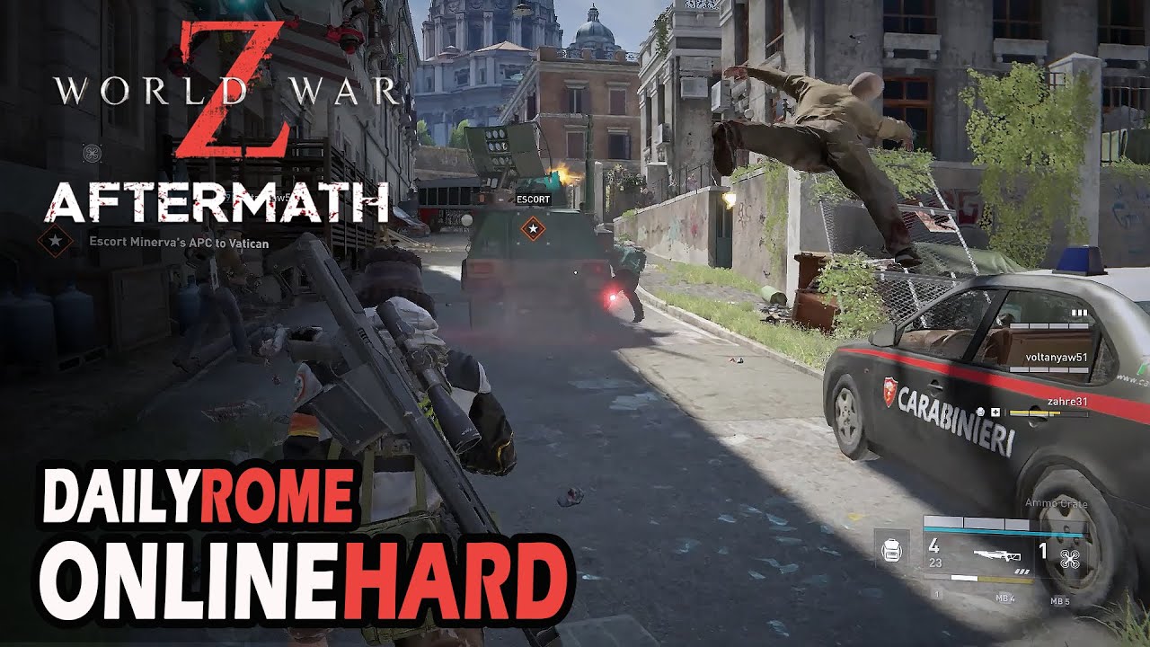 WORLD WAR Z: AFTERMATH - DAILY CHALLENGE - ROME - HARD - ONLINE ...