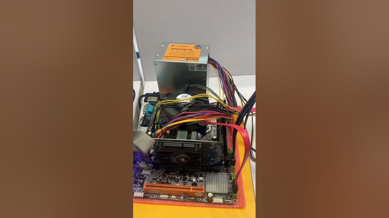 How to Make or Assemble Desktop CPU Step by Step At Home | How to Build a Computer with used ...