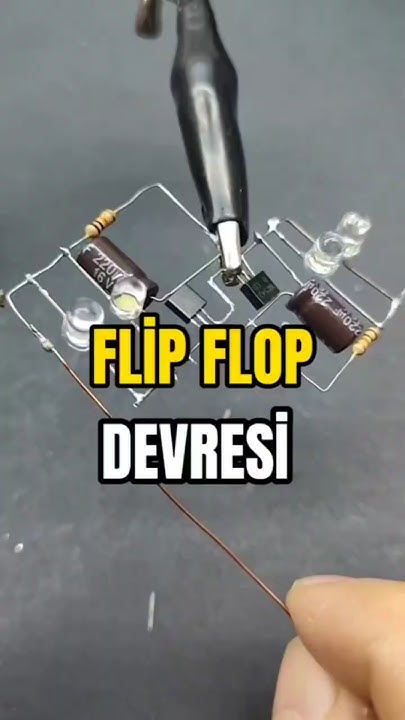 Flip Flop devresi nasıl yapılır - YouTube
