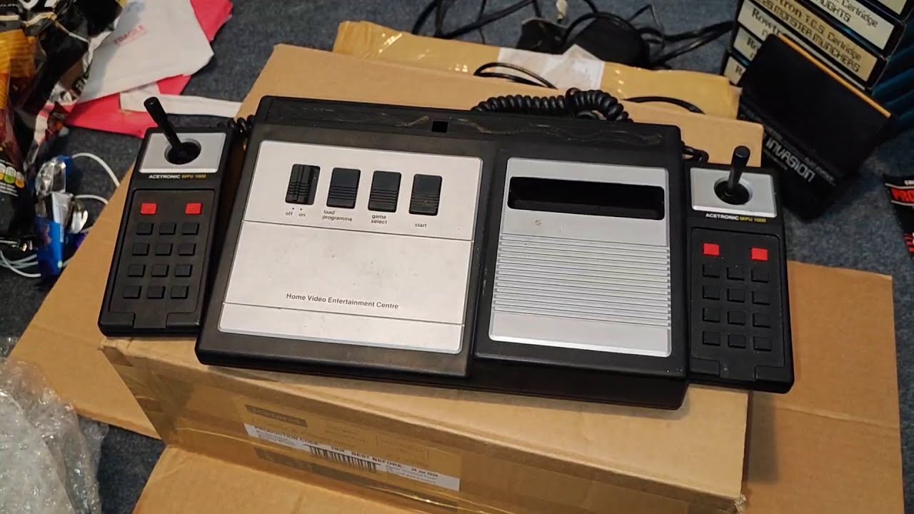 Another Rare Game Console Acetronic MPU 1000 - YouTube