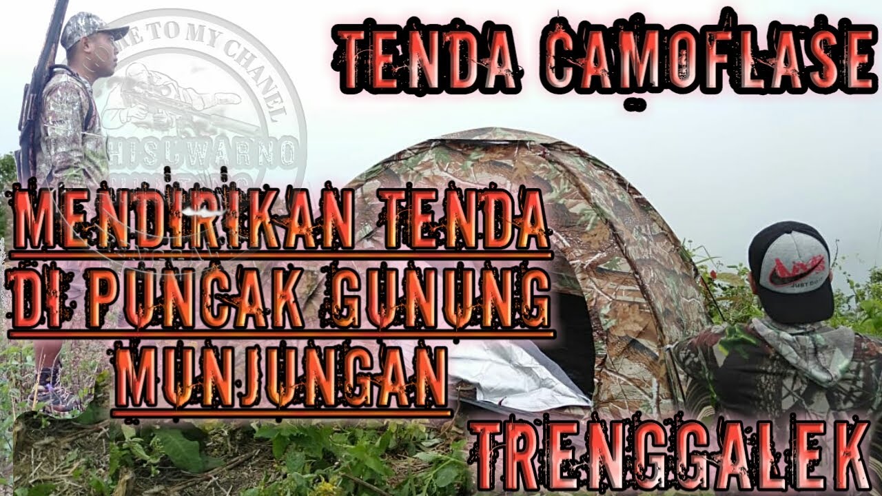 REVIEW TENDA MOTIF CAMO - YouTube