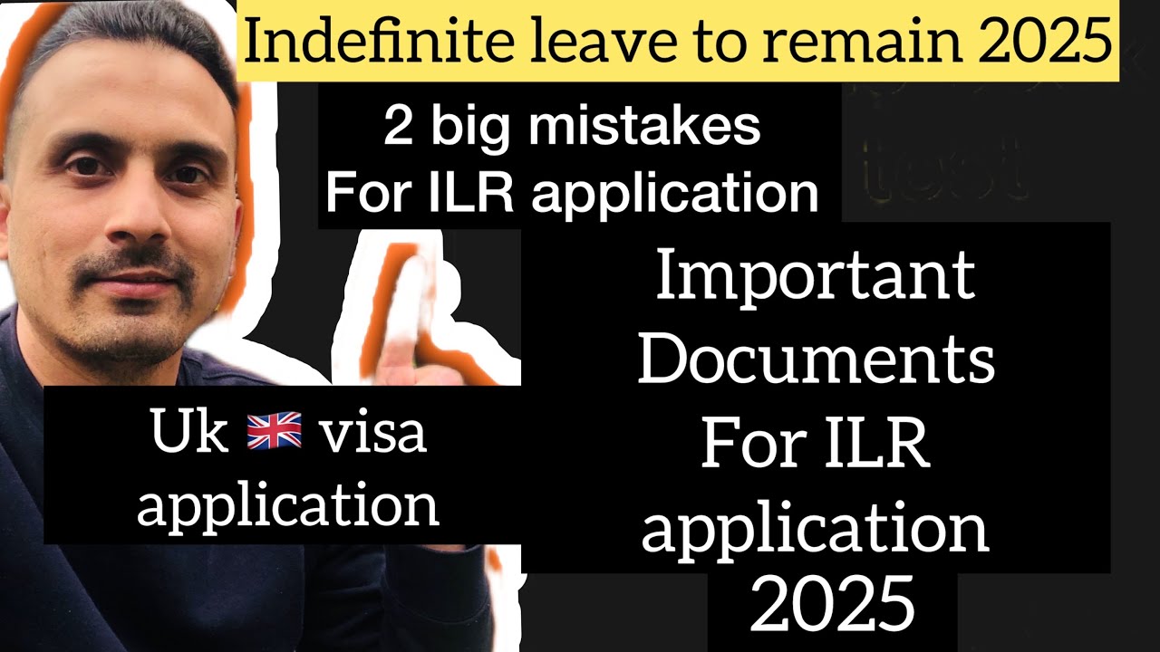 Documents required for ILR application 2025 | 2 big mistakes for ILR ...