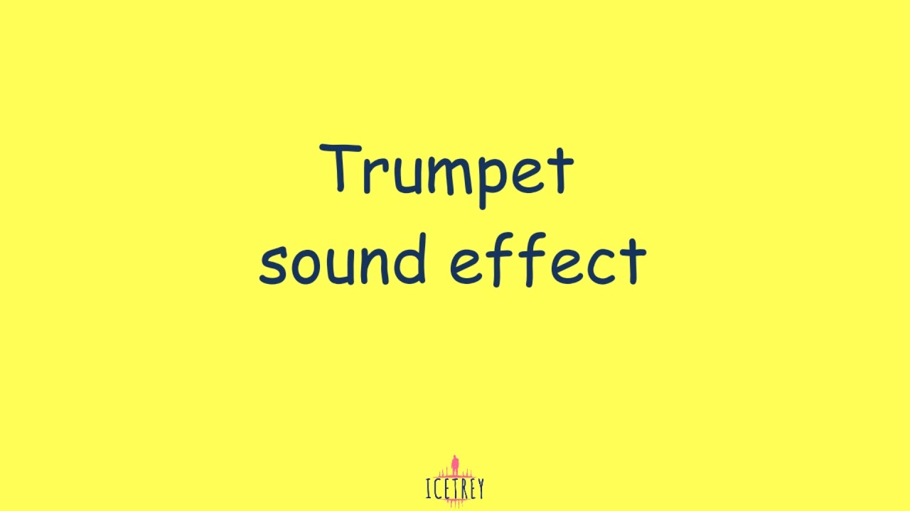 Trumpet sound effect - YouTube