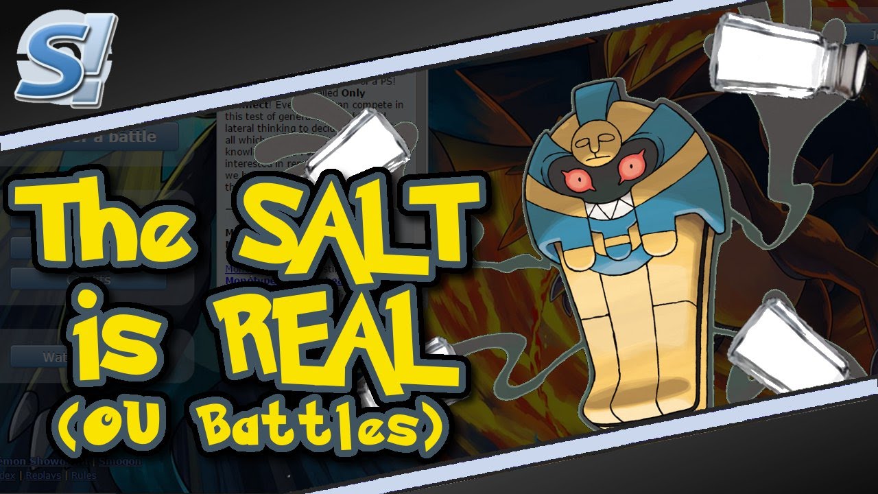 Pokemon Showdown: The Salt Is Real (OU Battles) - YouTube