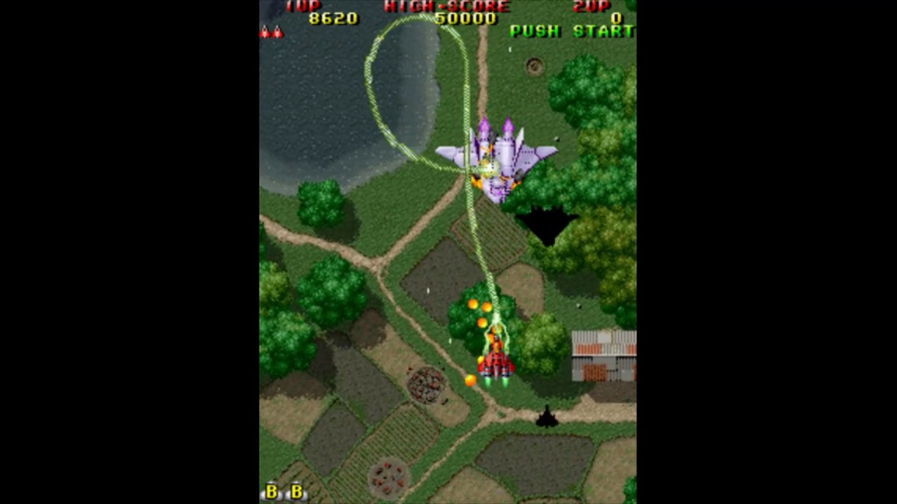 MAME Emulator | Raiden DX [ARCADE EMULATION] - YouTube