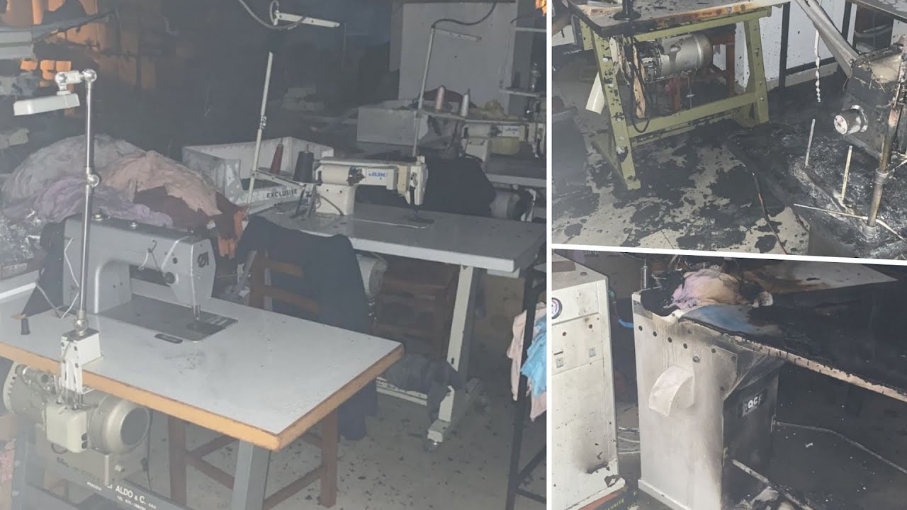 Digjet rrobaqepësia në Fresk, harruan hekurin e rrobave ndezur - YouTube