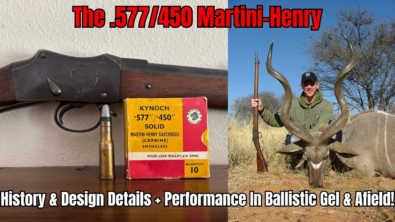 .577/450 Martini-Henry Rifle & Cartridge: History, Ballistics, Hunting ...