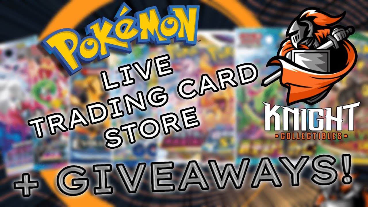 Pokemon Openings & Giveaways - *Live* Trading Card Store !store !raffle ...
