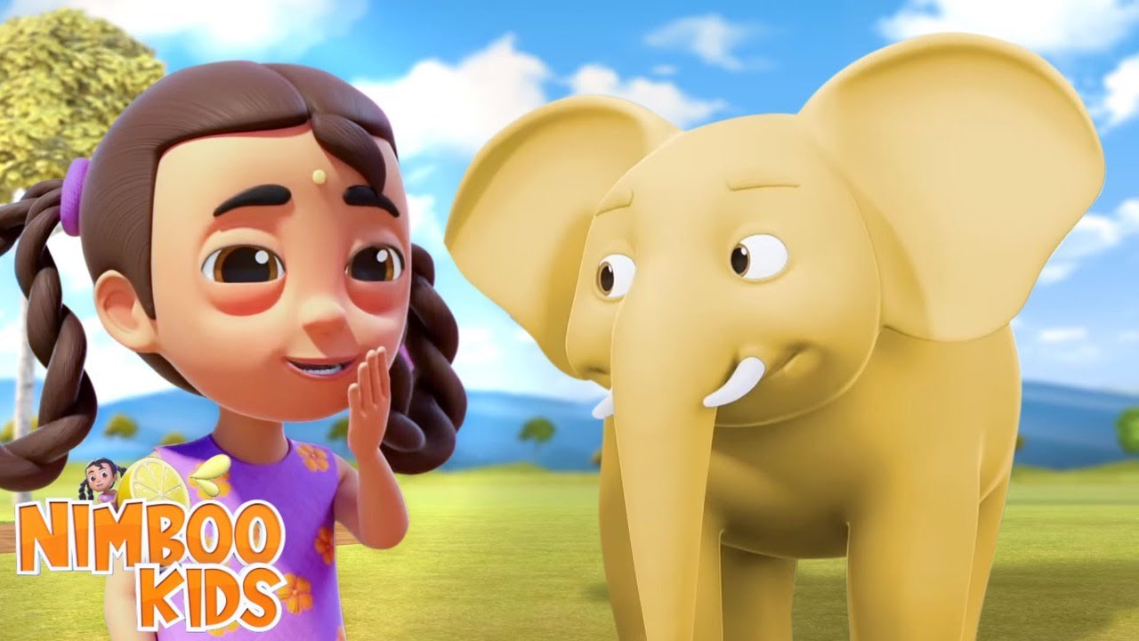 Ek Mota Hathi, एक मोटा हाथी, Hindi Song and Poem by Nimboo Kids - YouTube
