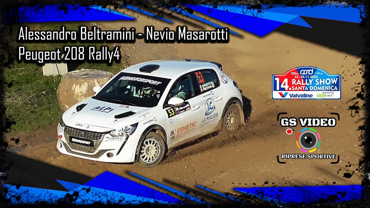 14. Rally Show Santa Domenica 2024 | Alessandro Beltramini - Nevio ...