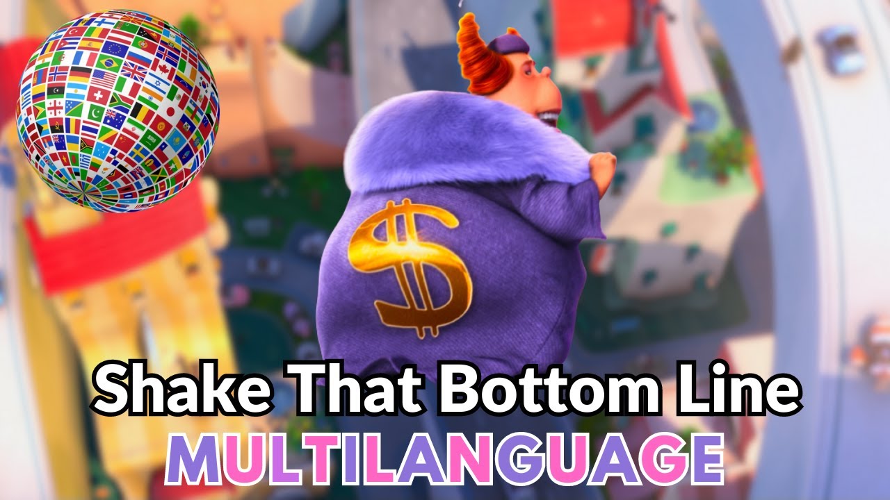 The Lorax | Shake That Bottom Line (Multilanguage) - YouTube