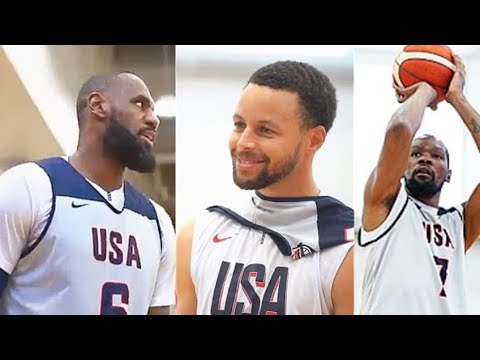 Team USA Basketball Practice In Training Camp! 2024 Team USA Basketball ...