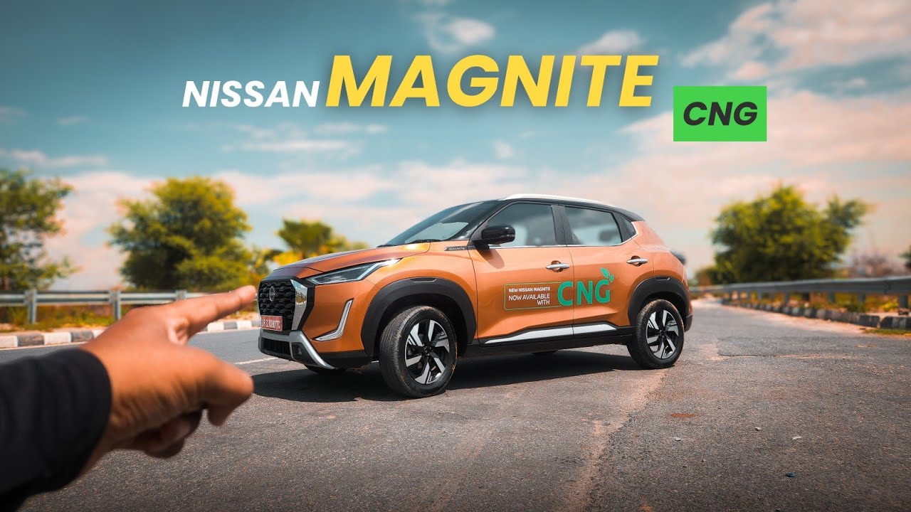 New Nissan Magnite CNG- Review & Drive Impressions - YouTube
