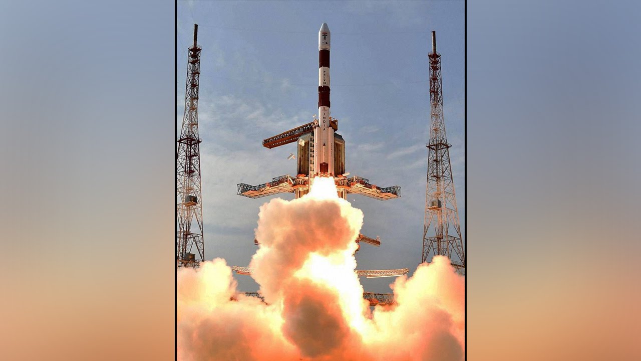 ISRO's PSLV launches SCATSAT-1 along with 7 other satellites in its ...