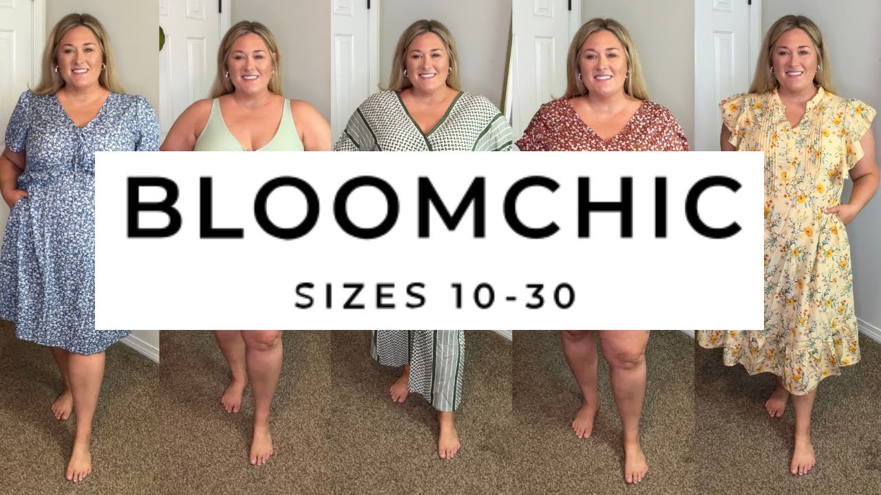 BLOOMCHIC PLUS SIZE SPRING HAUL - YouTube