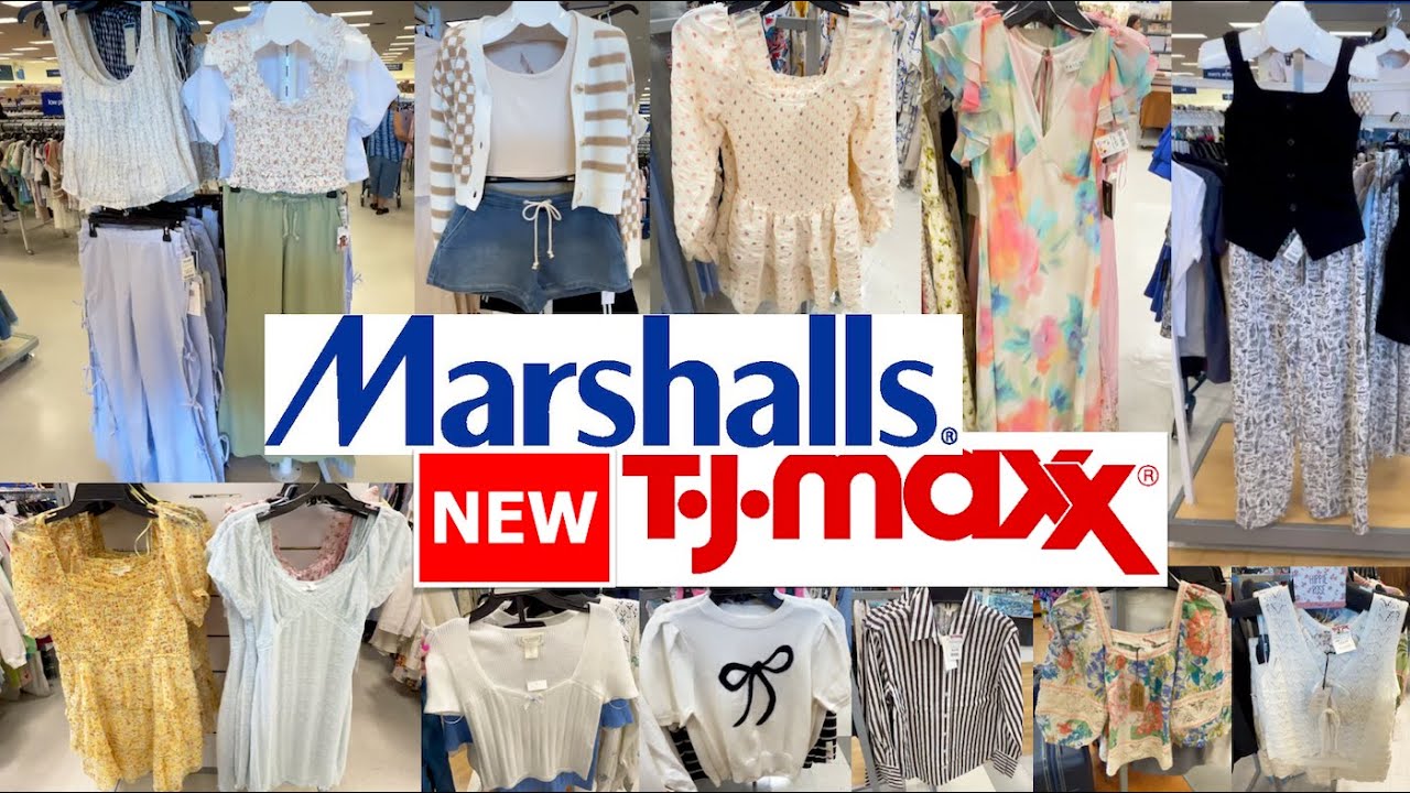 TJ MAXX & MARSHALLS #tjmaxx #marshalls #shopping #clothing - YouTube