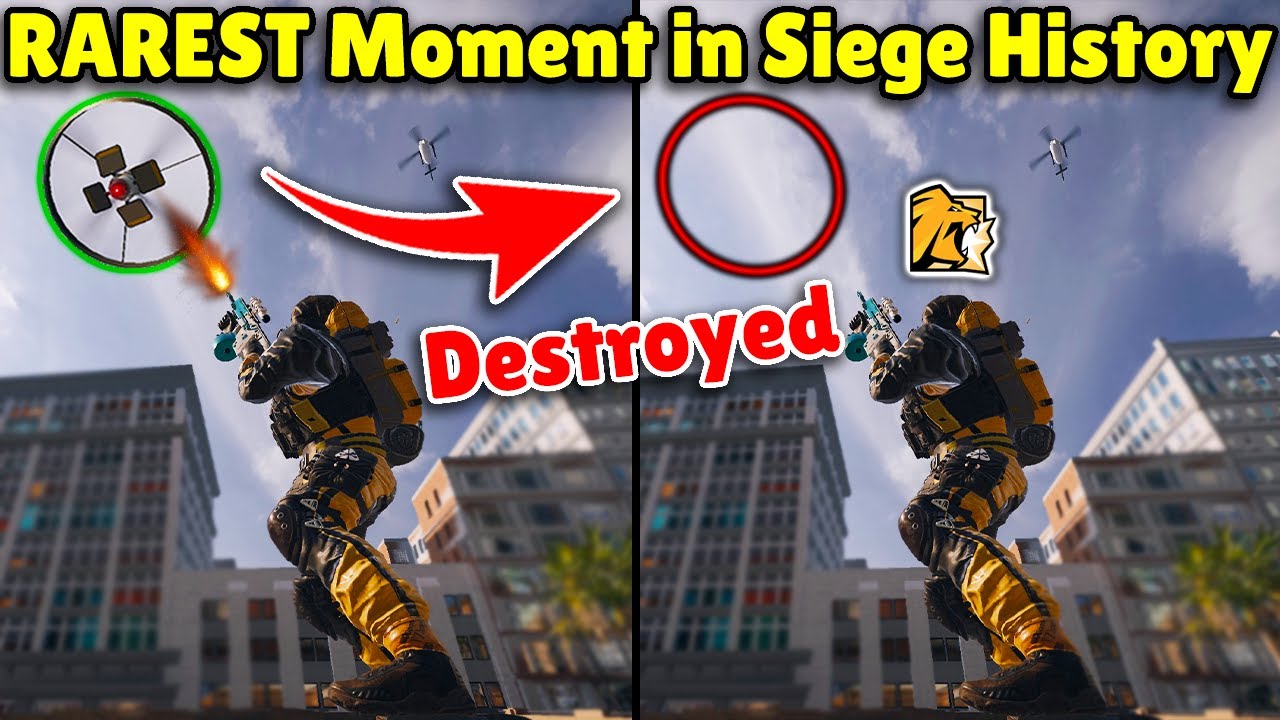 LION DRONE COULD BE DESTROYED !! - Rainbow Six Siege - YouTube