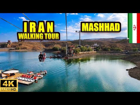 Iran Walking Tour | Mashhad City | 4K Video | Iran City Walk