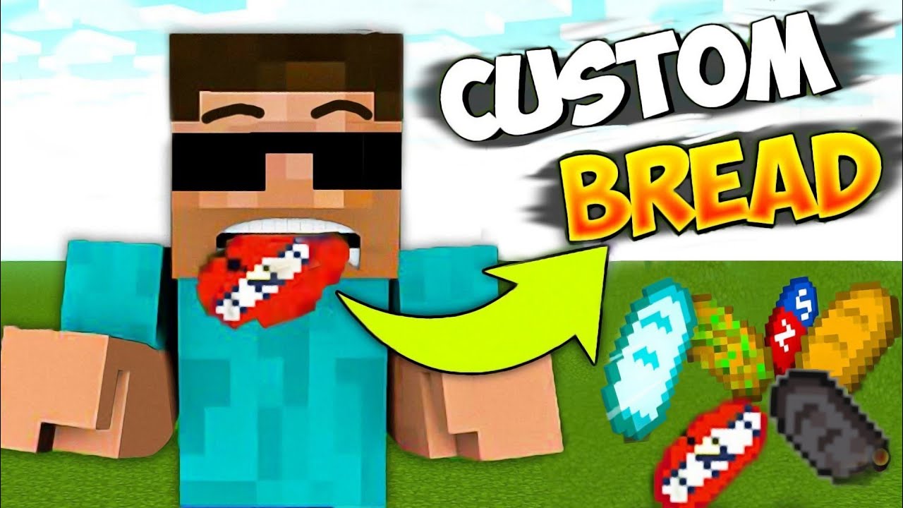 Minecraft But I Have CUSTOM BREADS! - YouTube