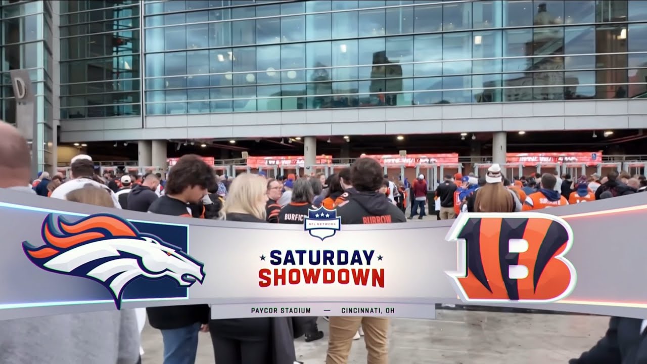 NFL Saturday Showdown on NFL Network intro | DEN@CIN | Week 17 | 12/28 ...