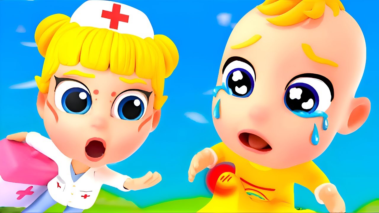 Baby Got Hurt The Boo Boo Song | Baby Angel | Nursery Rhymes & Kids ...