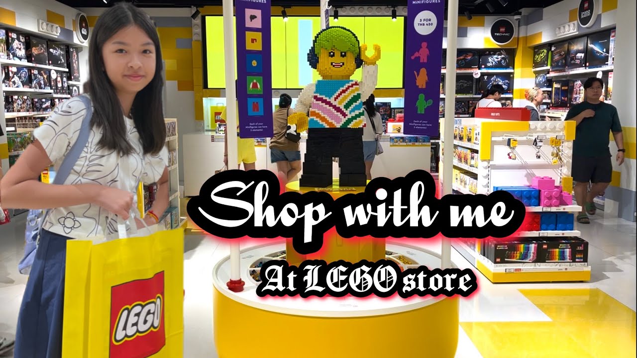 Shop with me at LEGO store 🏬 - YouTube