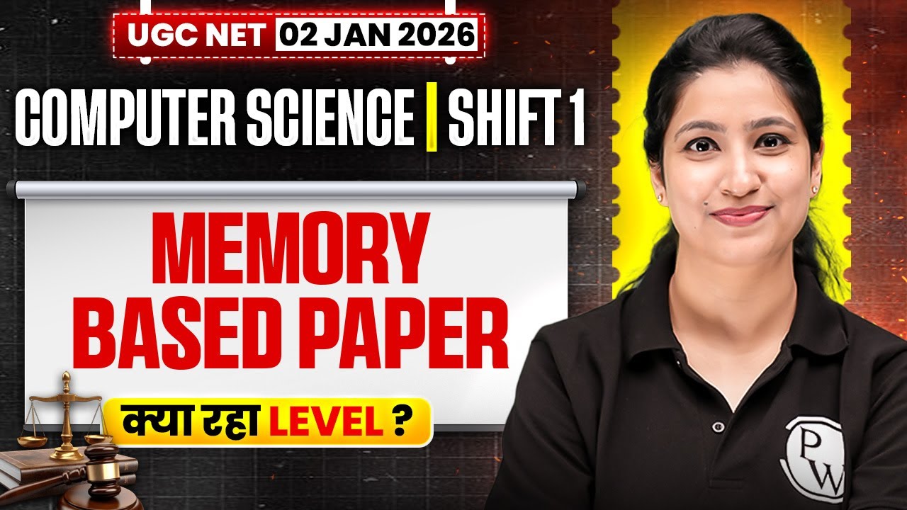 UGC NET Computer Science Paper Analysis 2025 | UGC NET Computer Science ...