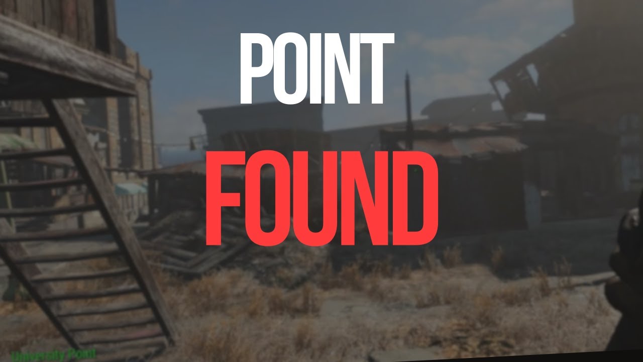 University Point Fallout 4: Where It’s Located - YouTube
