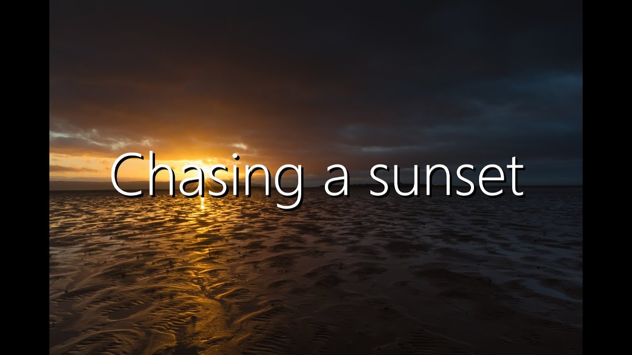 Landscape photography - Chasing a sunset - YouTube