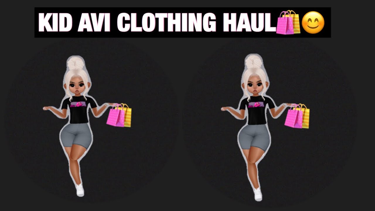 KID AVI CLOTHING HAUL || USING IMVU🛍 - YouTube