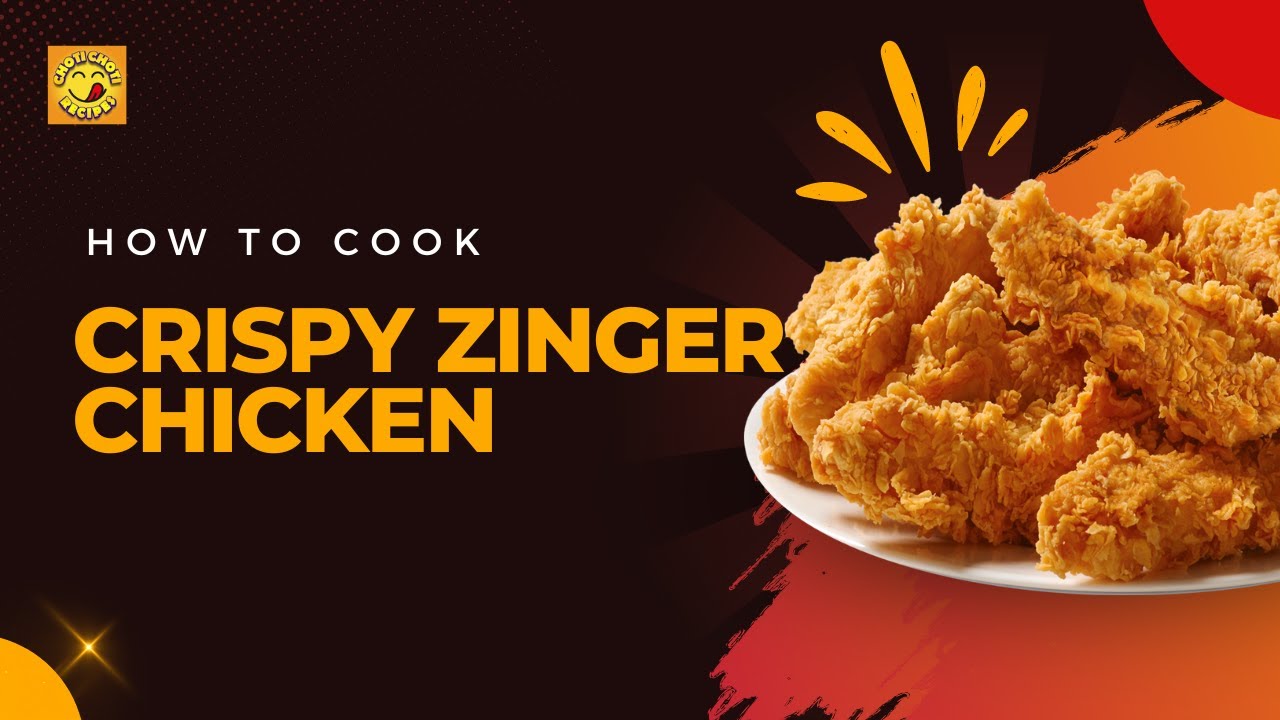 Crispy Zinger Chicken Recipe 🍗 | How to Make Spicy Fried Chicken at ...